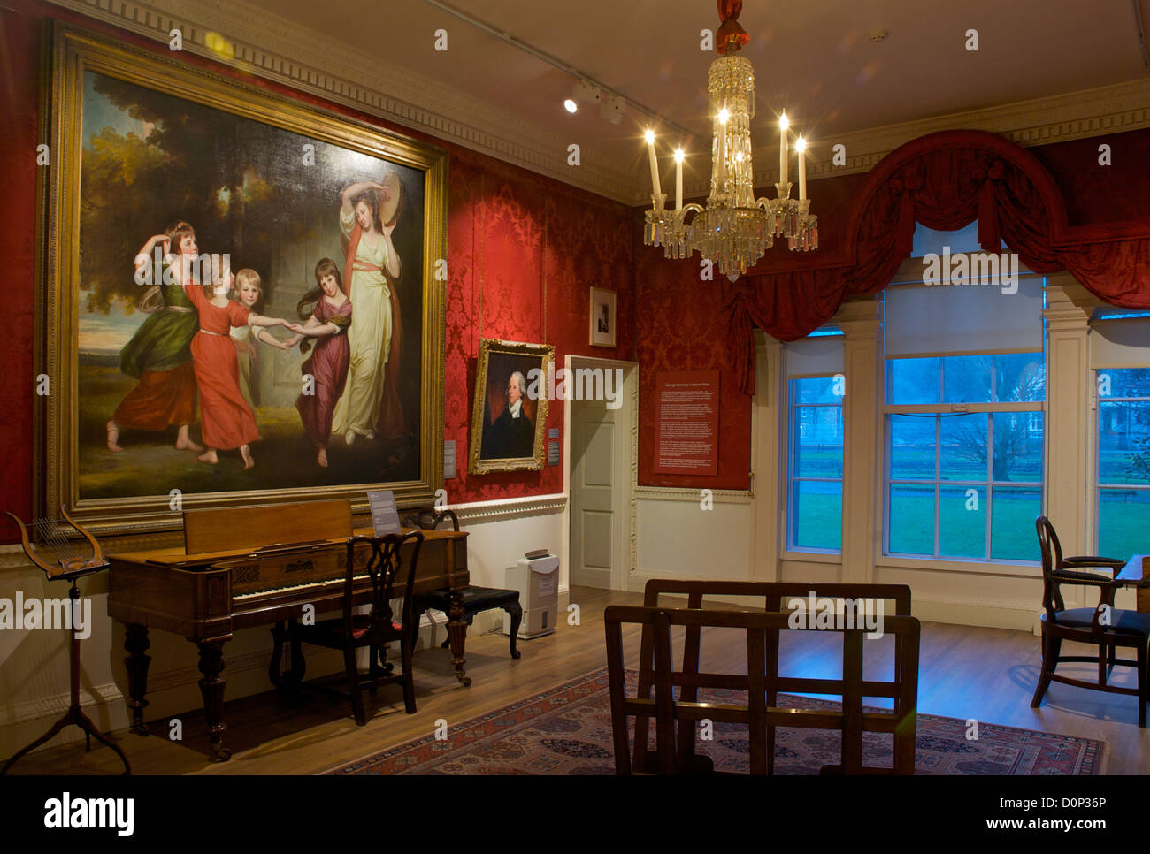 Interior of Abbot Hall Art Gallery, Kendal, Cumbria, England UK Stock ...