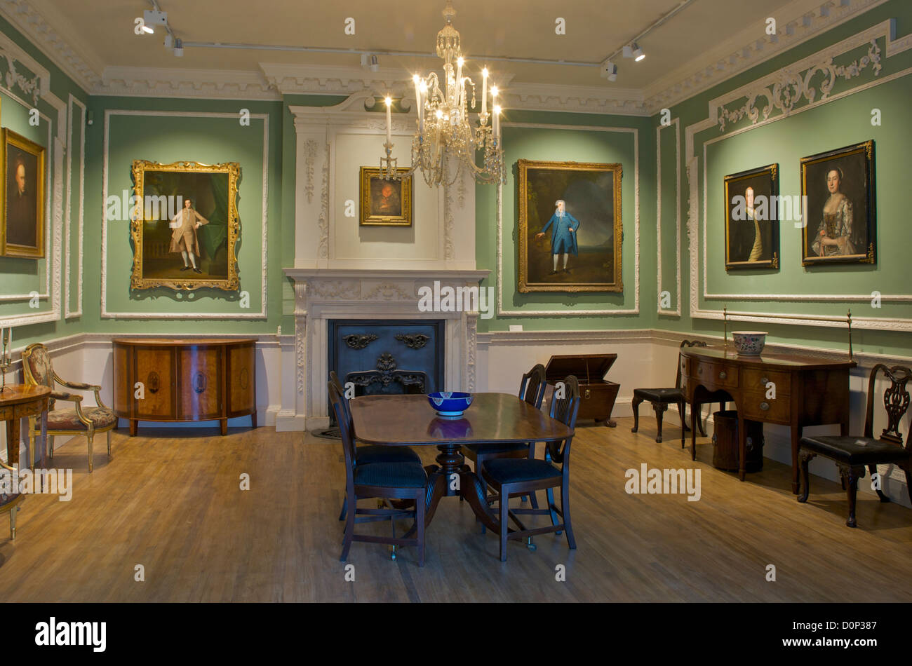 Interior of Abbot Hall Art Gallery, Kendal, Cumbria, England UK Stock ...