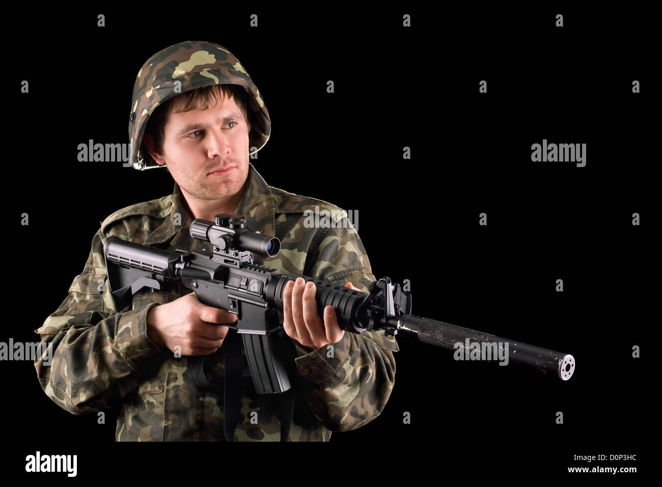 Gun muzzle is pointing hi-res stock photography and images - Alamy