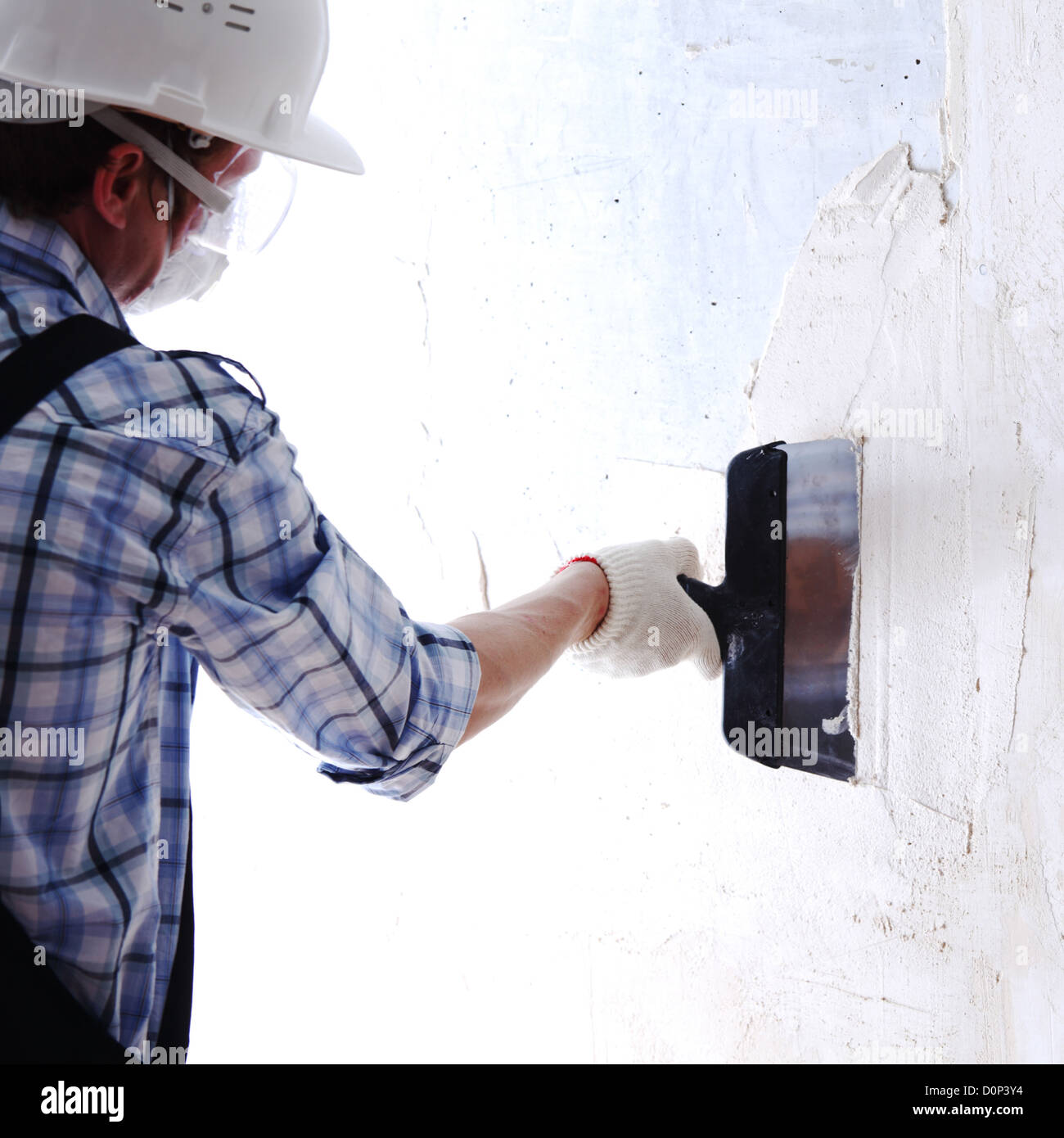 work aligns with a spatula wall Stock Photo - Alamy
