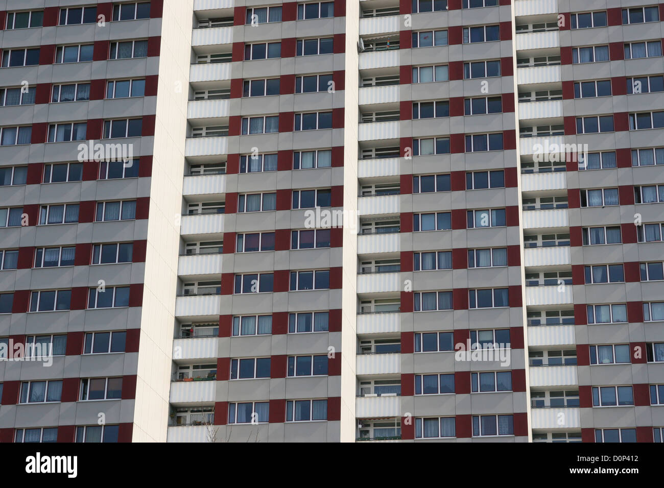 Facade Apartment Block House Berlin Germany Stock Photo - Alamy