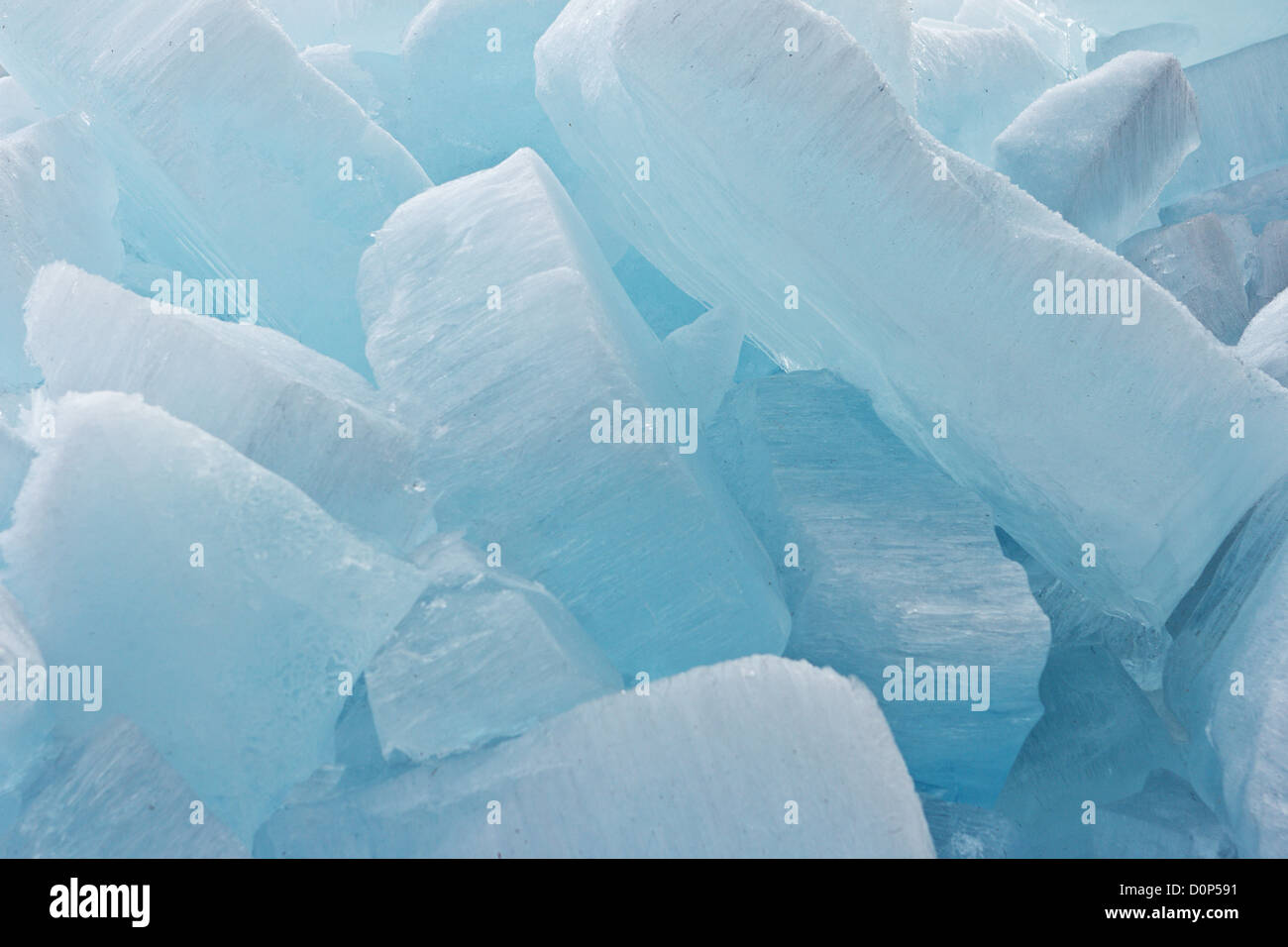 Background of big blocks of ice Stock Photo - Alamy