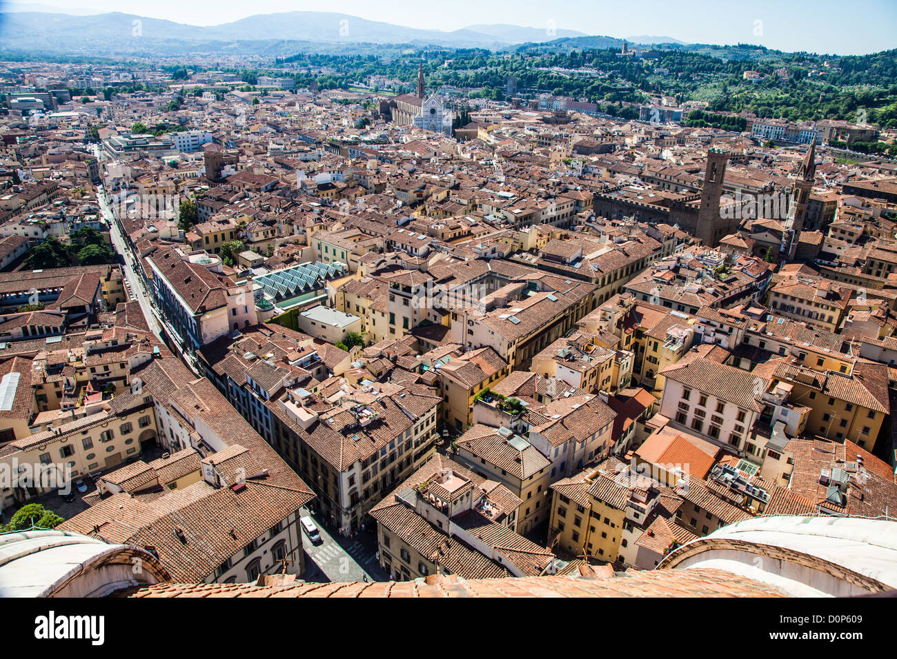 Florence panoramic view Stock Photo - Alamy