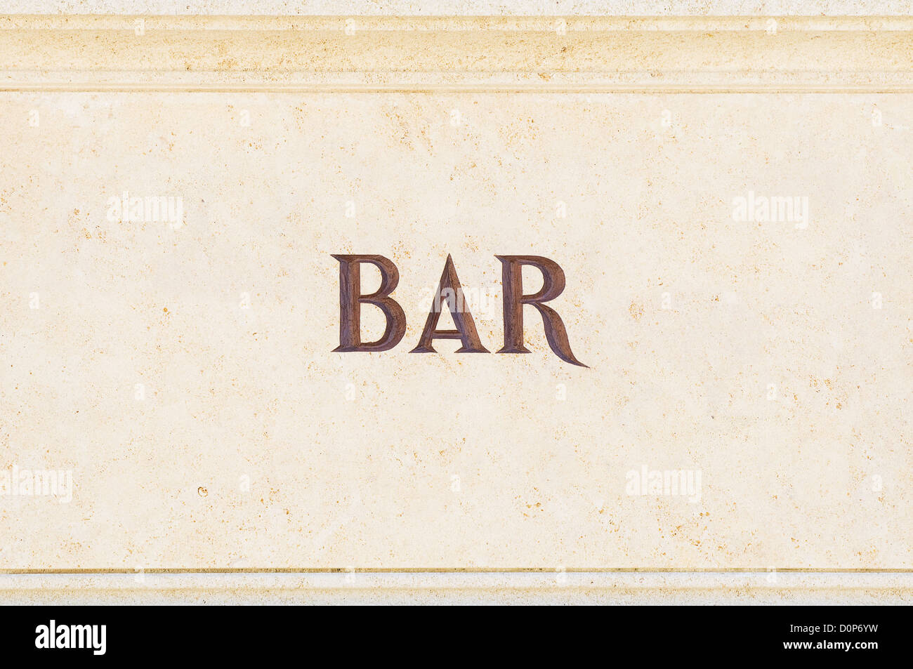 bar sign Stock Photo - Alamy