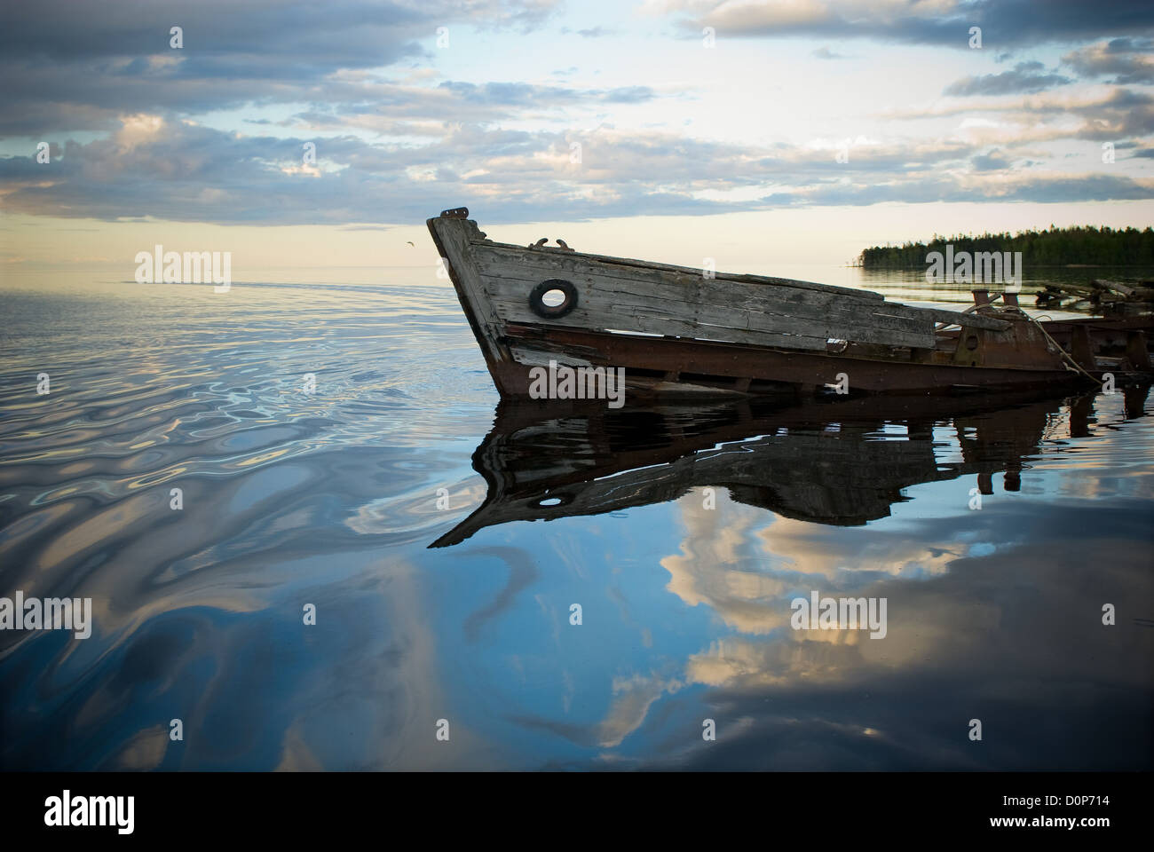 Old skiff hi-res stock photography and images - Alamy