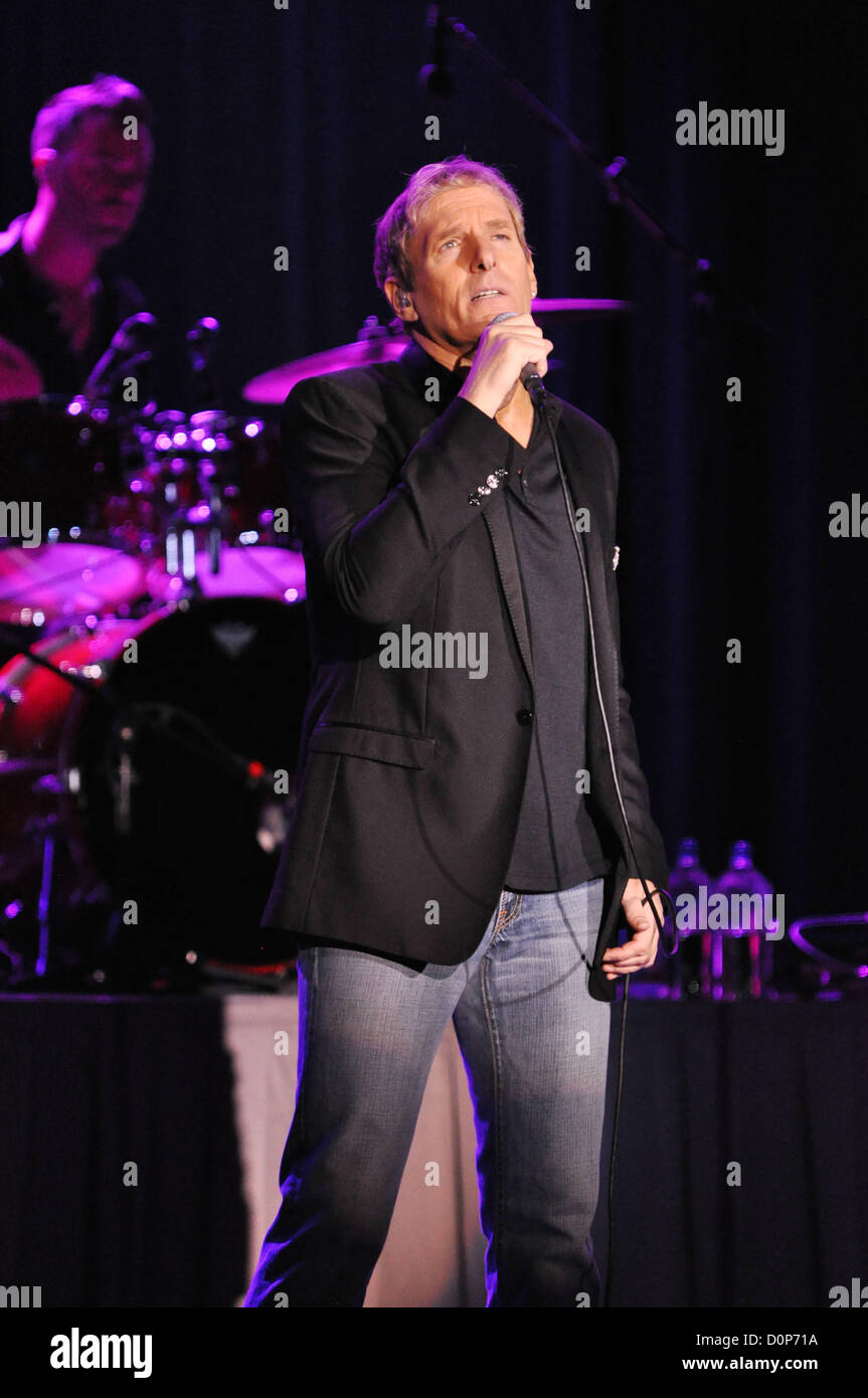 Nov. 25, 2012 - Emporia, Virginia, USA - Singer MICHAEL BOLTON ...