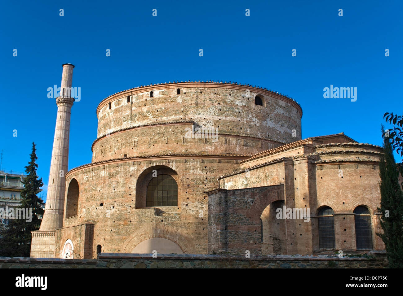 Galerius palace (Rotonda) temple at Thessaloniki, Greece Stock Photo ...