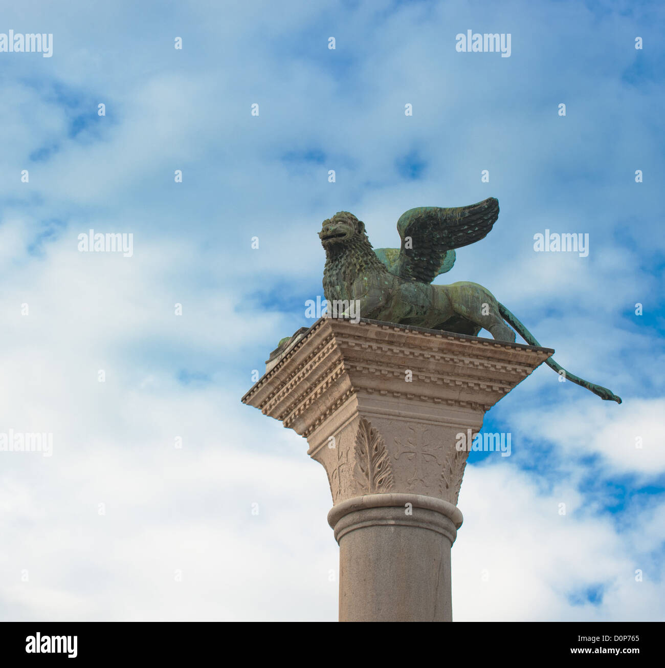 Winged lion atop hi-res stock photography and images - Alamy