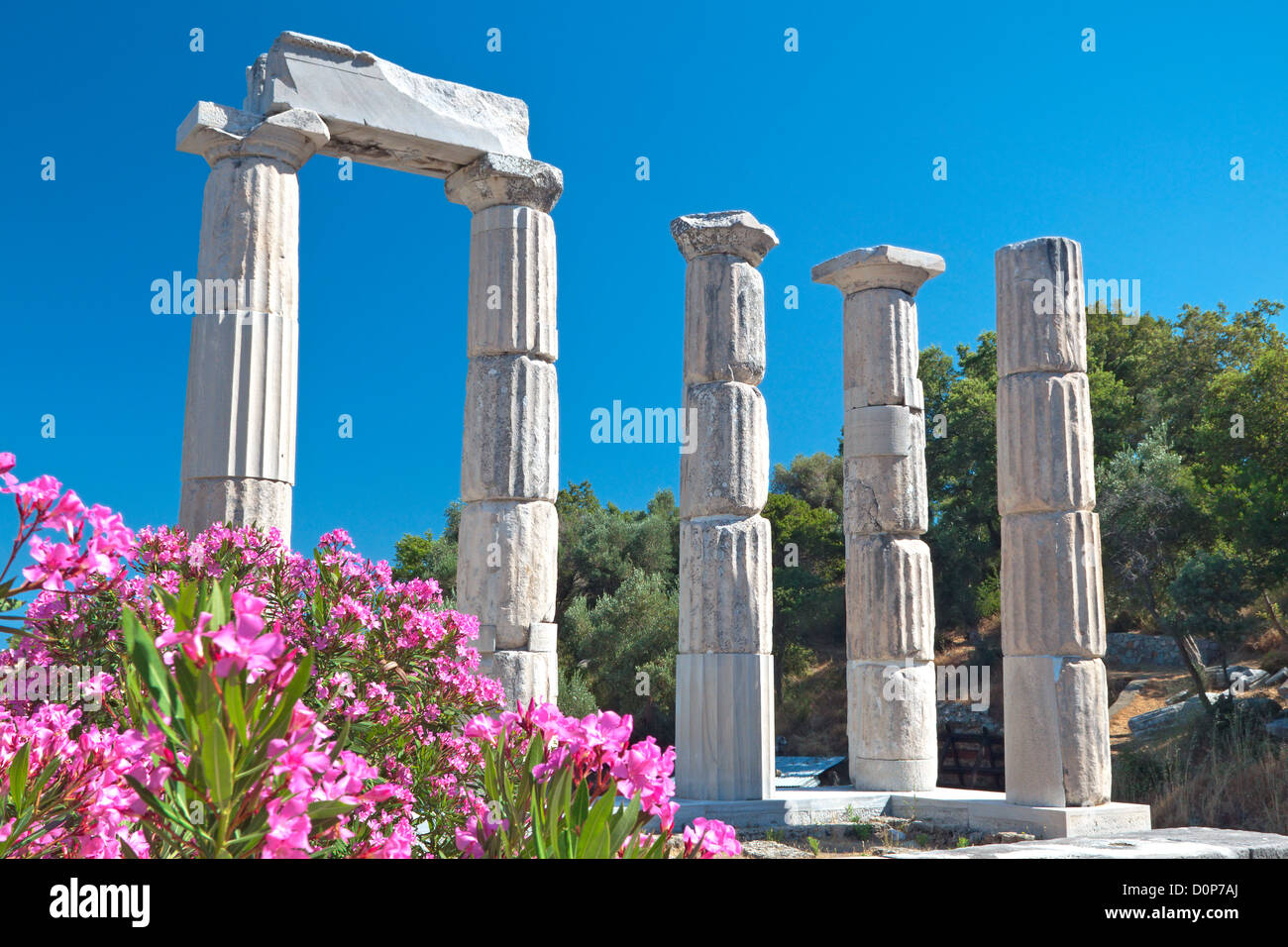 Temple of the Great Gods at Samothraki island in Greece Stock Photo - Alamy