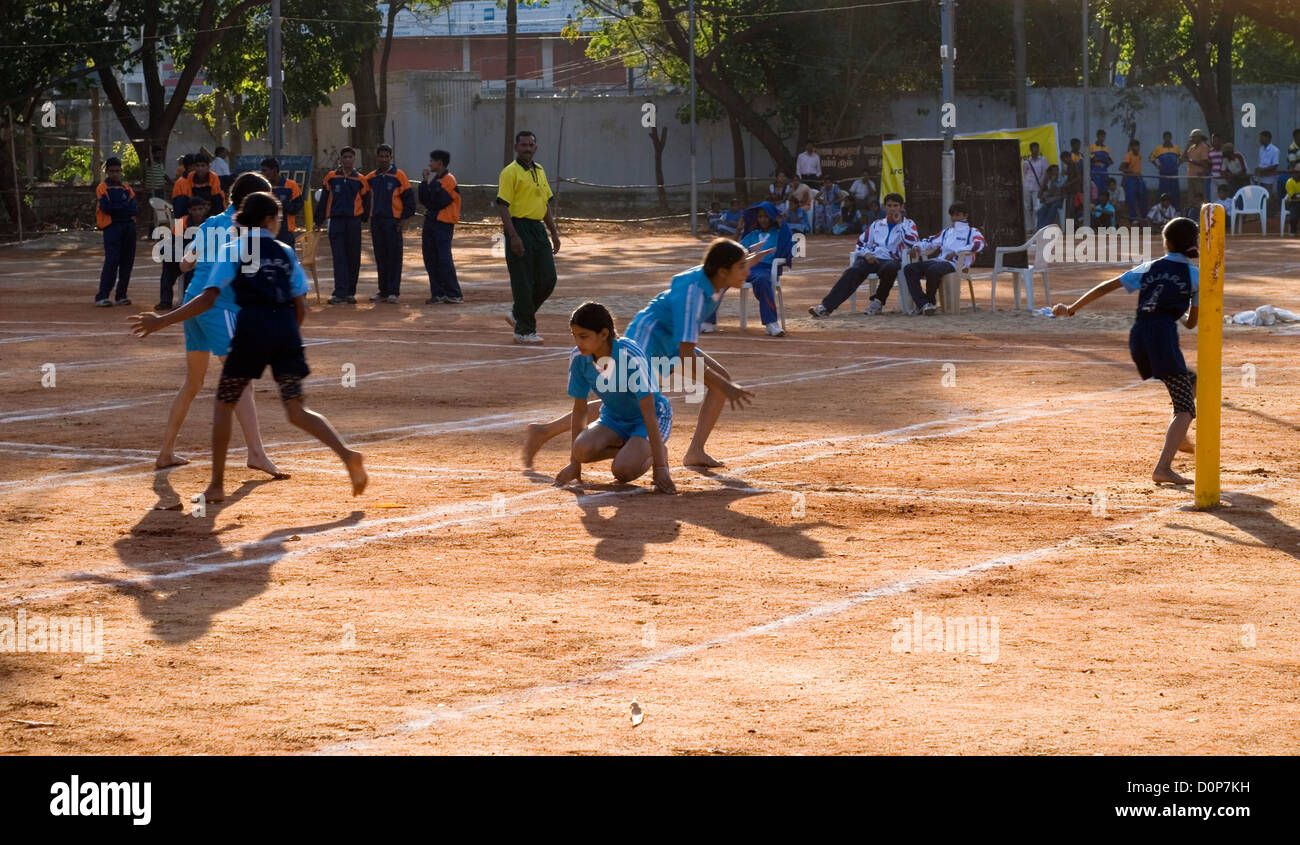 Kho kho game hi-res stock photography and images - Alamy