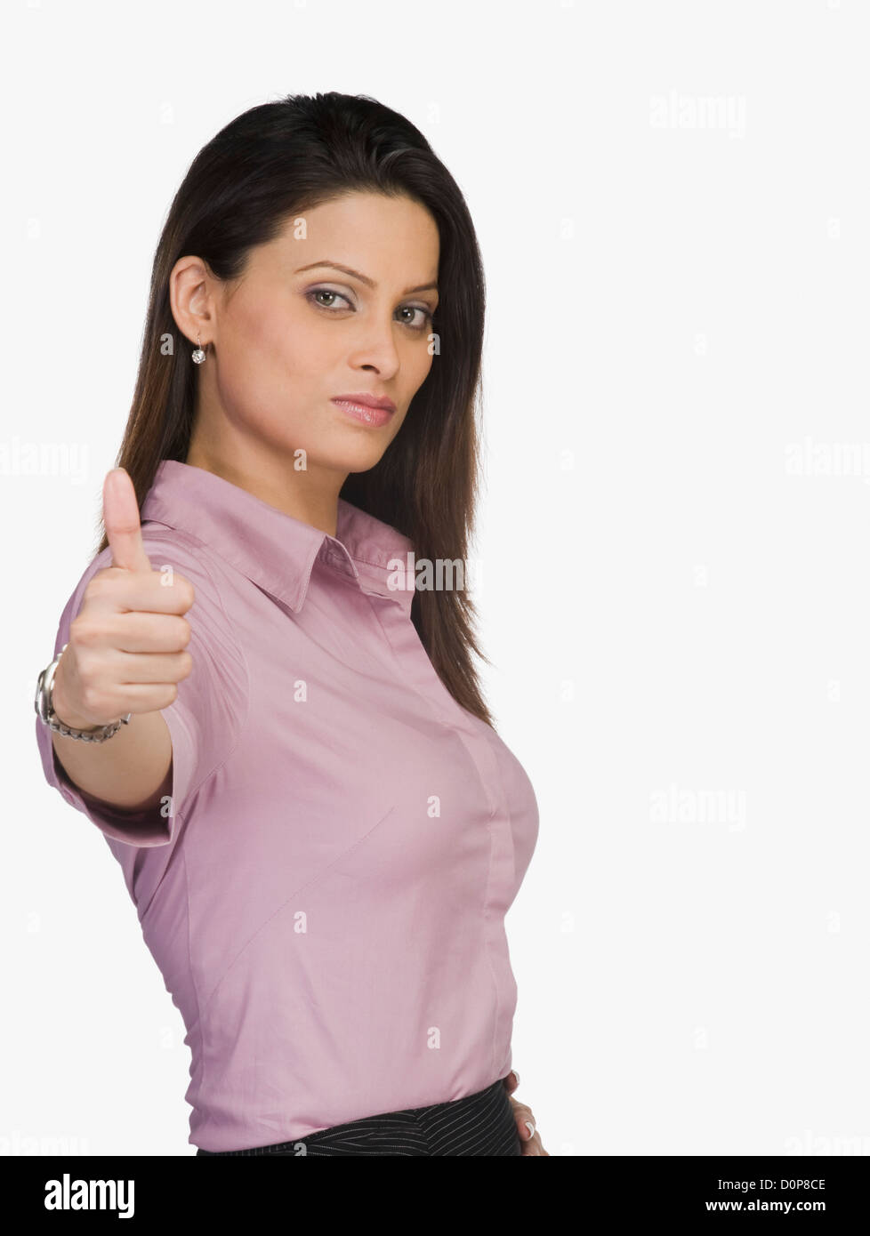 Beautiful businesswoman close up Cut Out Stock Images & Pictures - Alamy