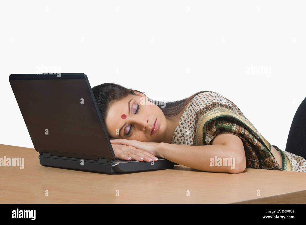 Businesswoman sleeping in office chair hi-res stock photography and ...