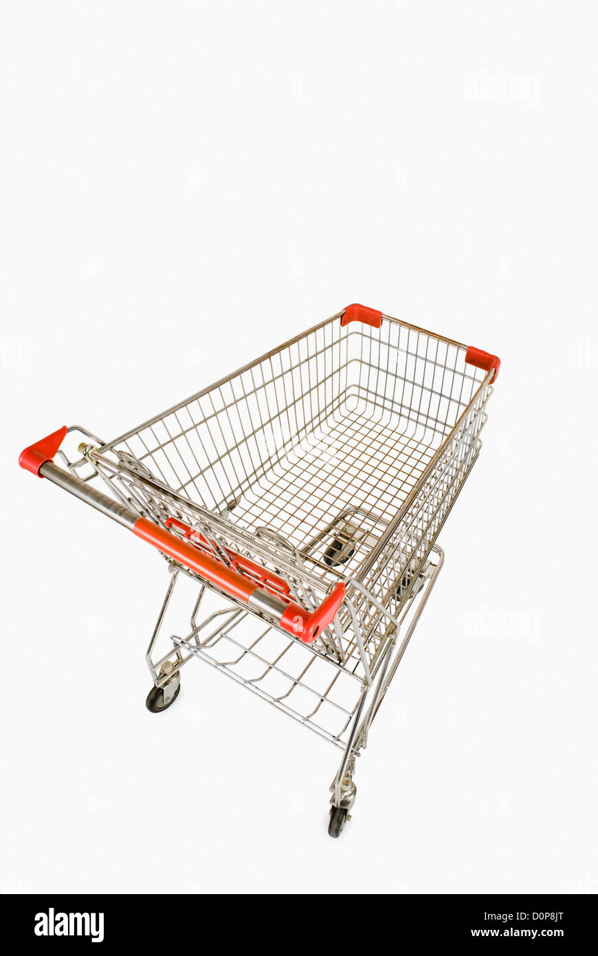 Close-up of a shopping cart Stock Photo - Alamy