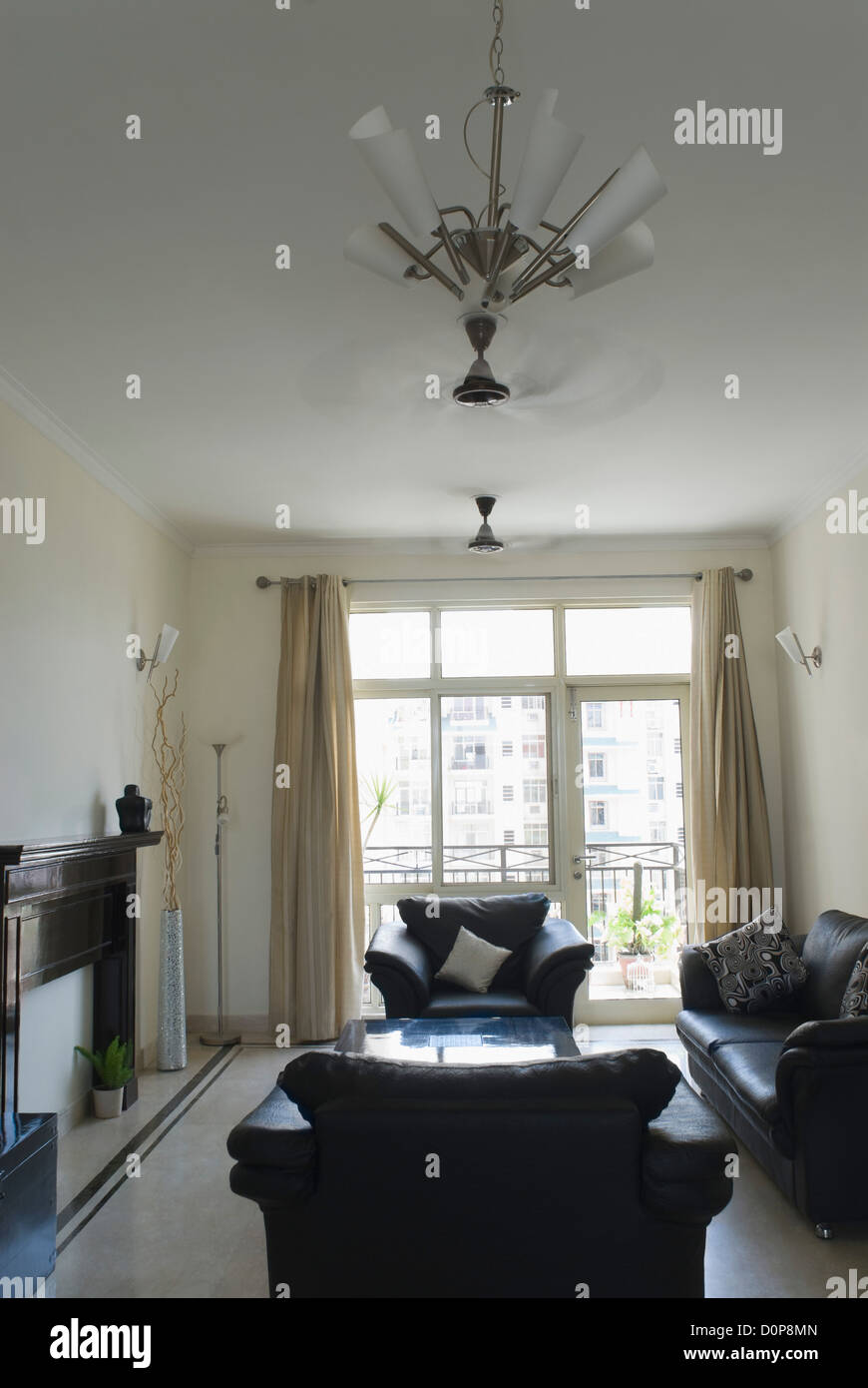 Interiors of a living room Stock Photo - Alamy