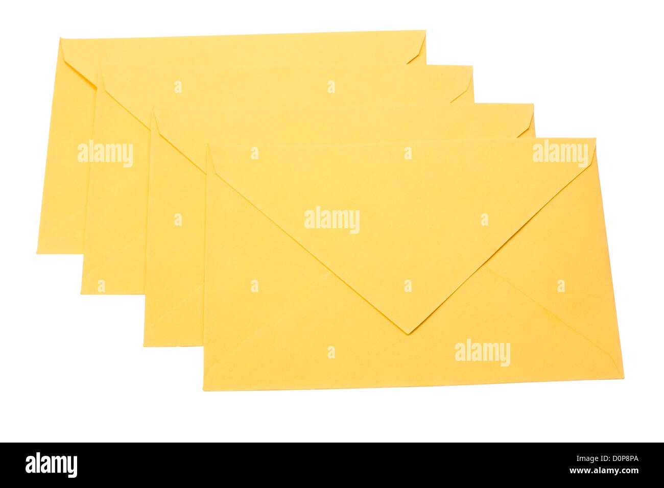 Four envelopes hi-res stock photography and images - Alamy