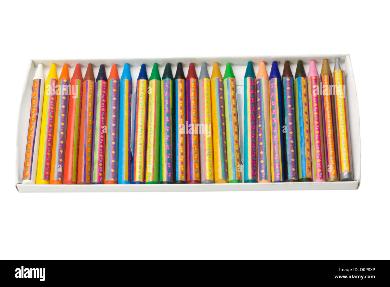 Close-up of colorful crayons Stock Photo - Alamy