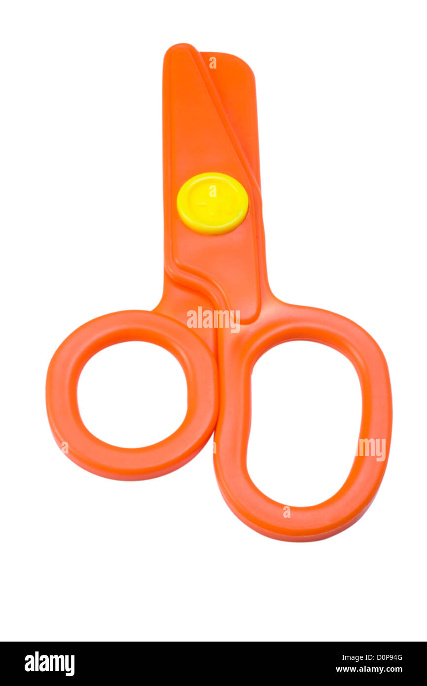 Close-up of toy scissors Stock Photo - Alamy