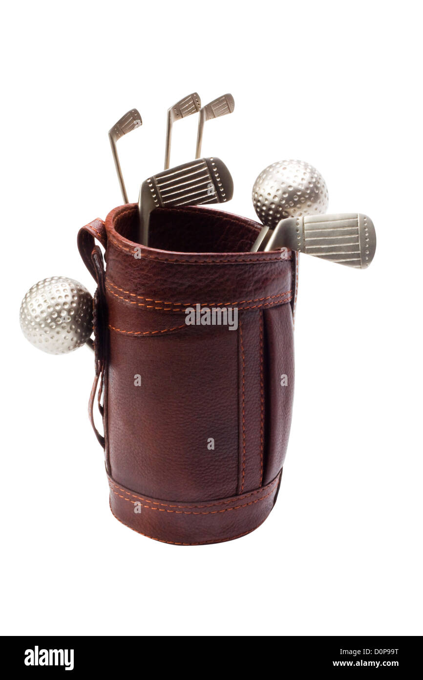 Close-up of a golf bar set Stock Photo - Alamy