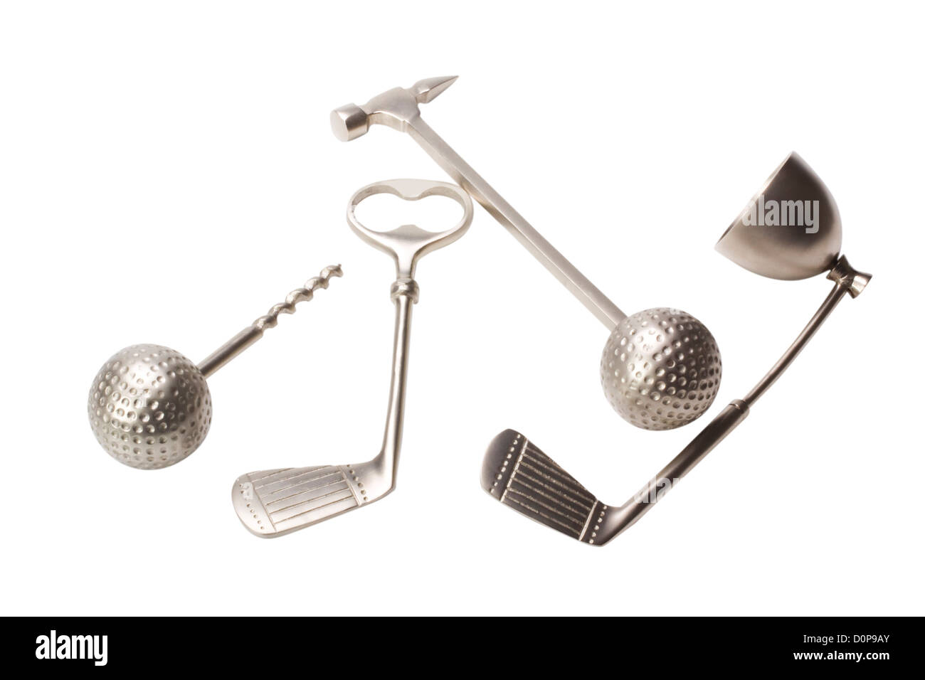 Close-up of golf bar set Stock Photo - Alamy