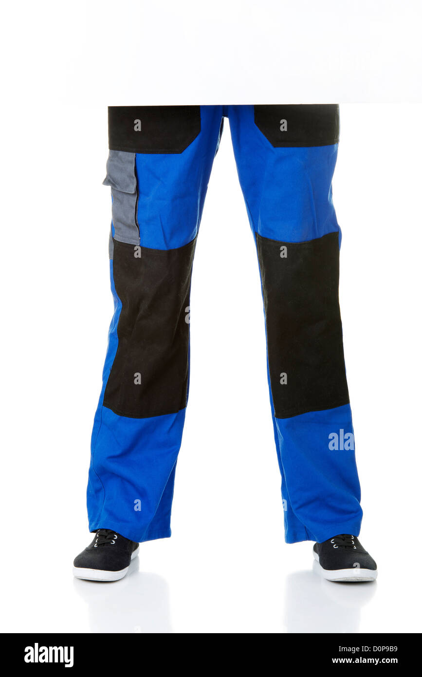 Legs construction worker adult hi-res stock photography and images - Alamy