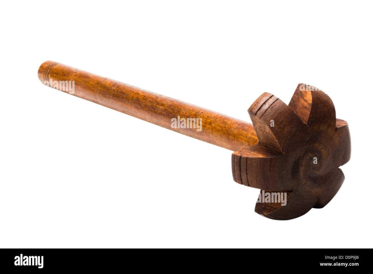 Close-up of a butter churn plunger Stock Photo - Alamy
