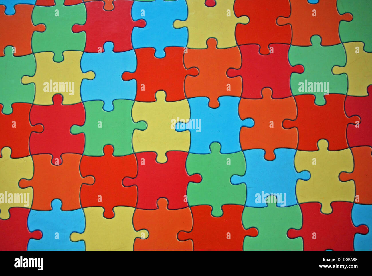 Colored puzzle pieces hi-res stock photography and images - Alamy