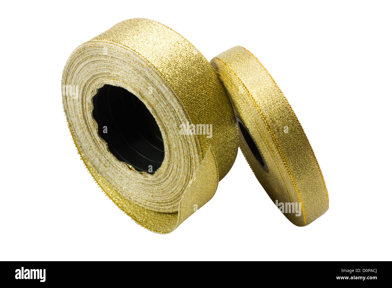 Close-up of spools of ribbon Stock Photo - Alamy