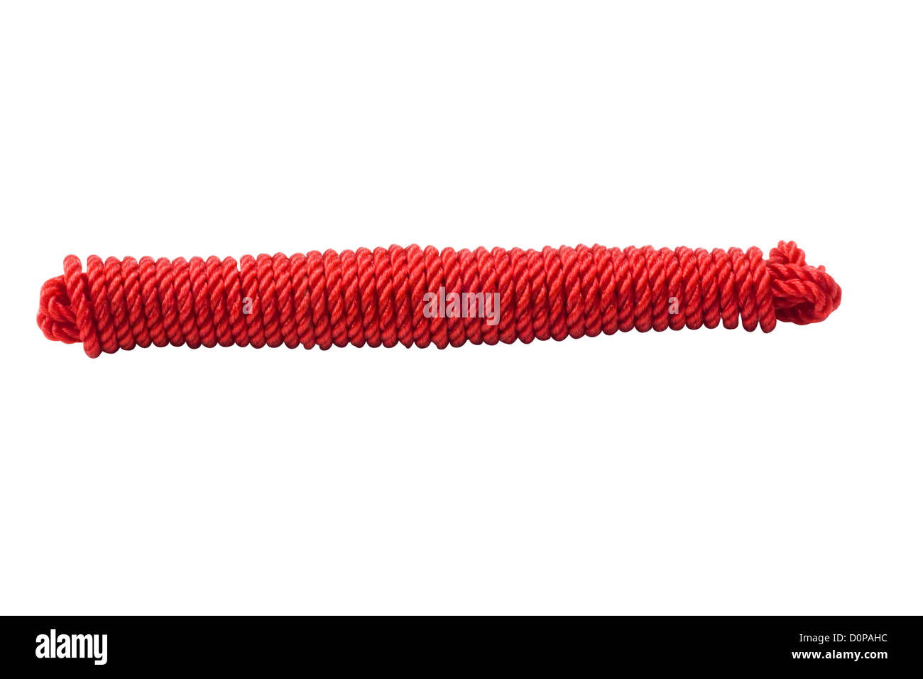 Close-up of a nylon rope bundle Stock Photo - Alamy