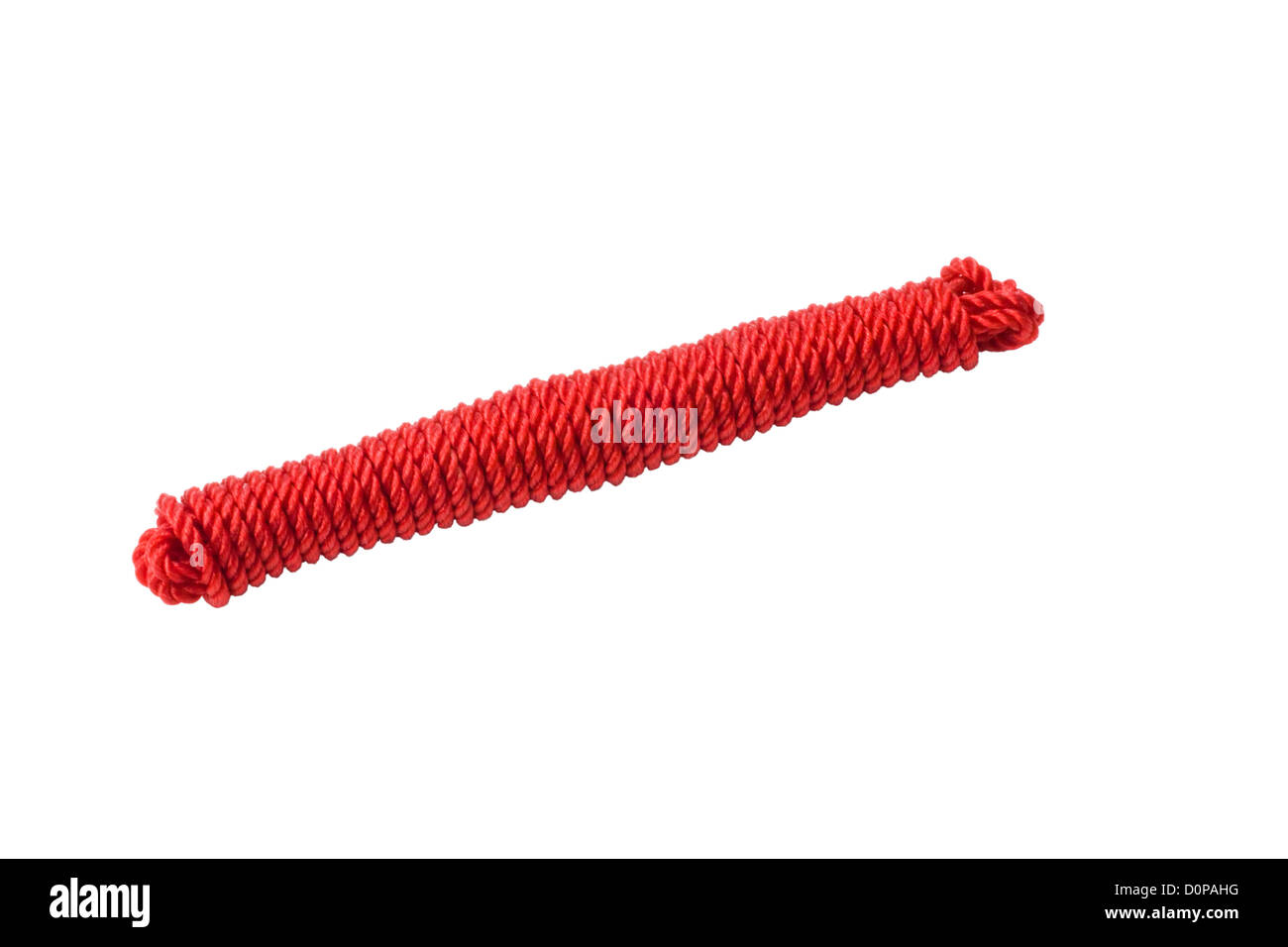 Close-up of a nylon rope bundle Stock Photo - Alamy