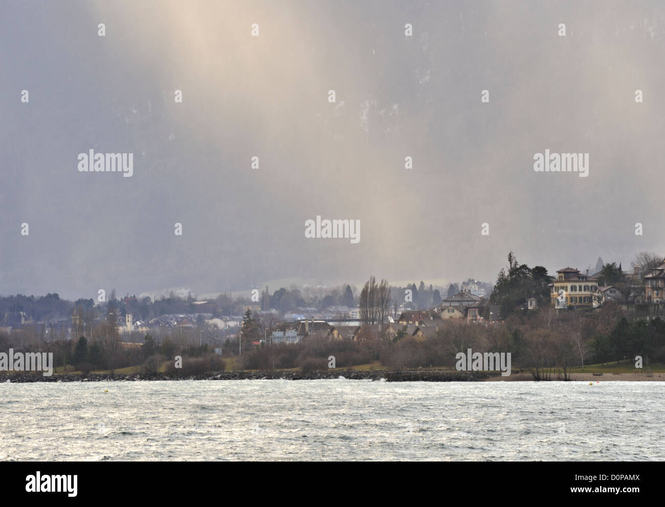 Lake Neuchatel, Switzerland Stock Photo - Alamy