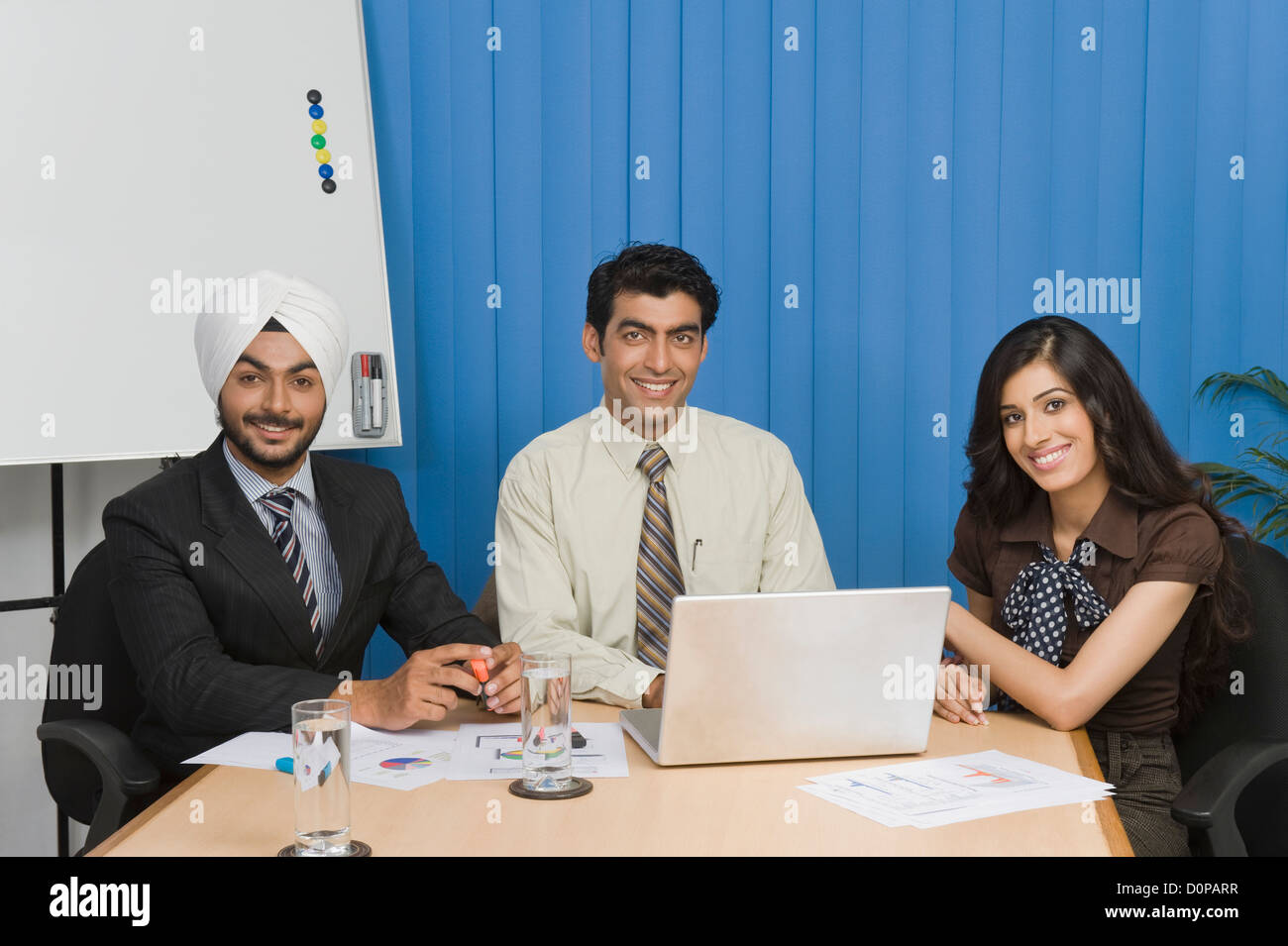 Business executives having a meeting in an office Stock Photo - Alamy