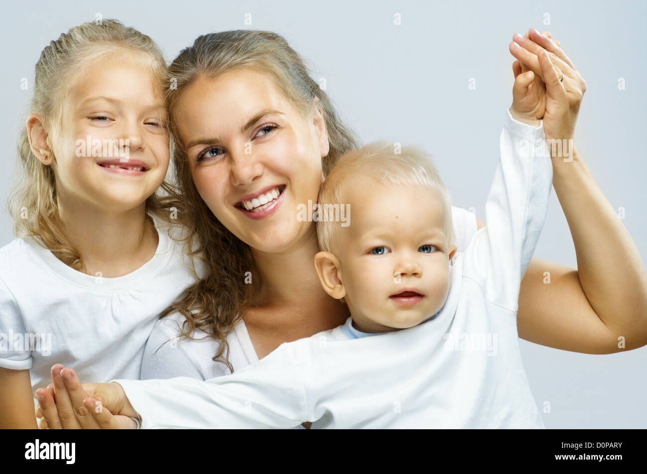a very happy nice family get together Stock Photo - Alamy