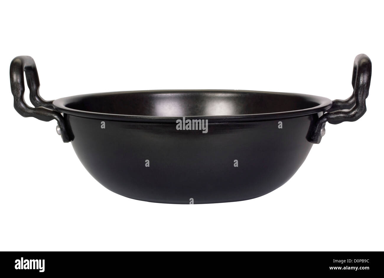 Pan cooking on black Cut Out Stock Images & Pictures - Alamy