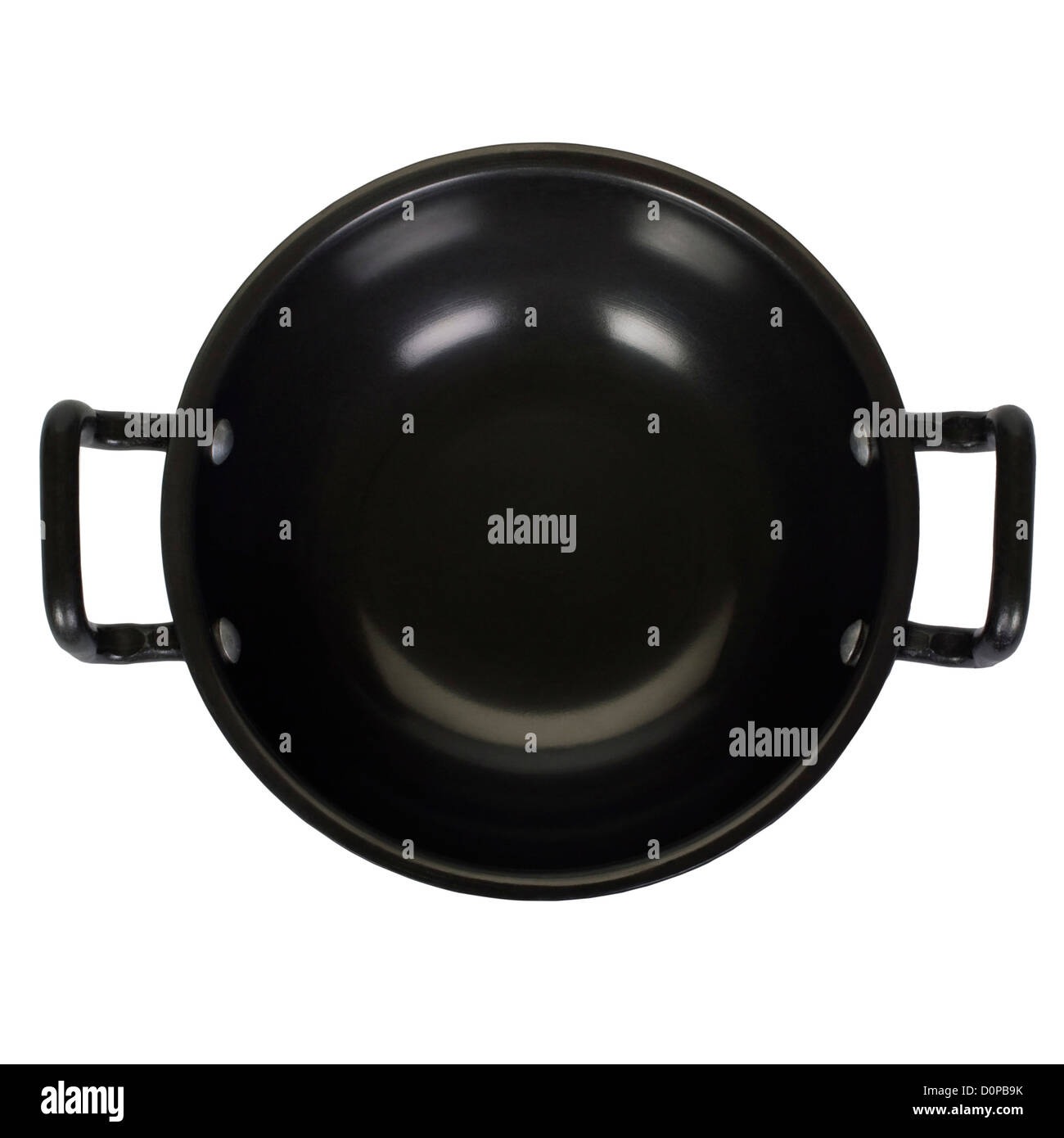 Pan cooking on black Cut Out Stock Images & Pictures - Alamy