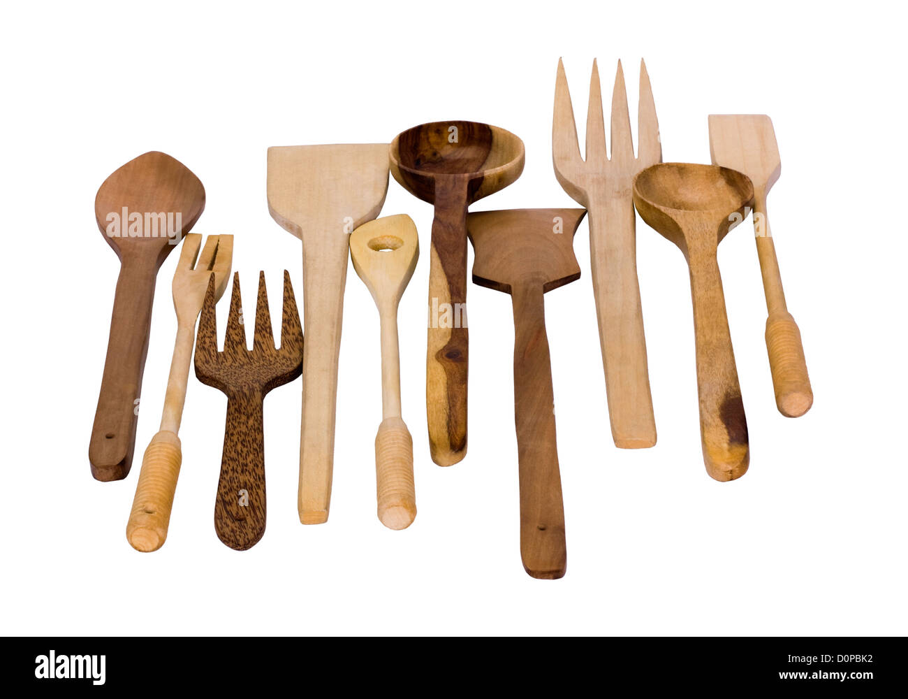 Kitchen utensils assorted Cut Out Stock Images & Pictures - Alamy