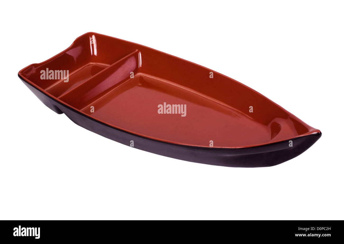Close-up of a boat shaped tray Stock Photo - Alamy