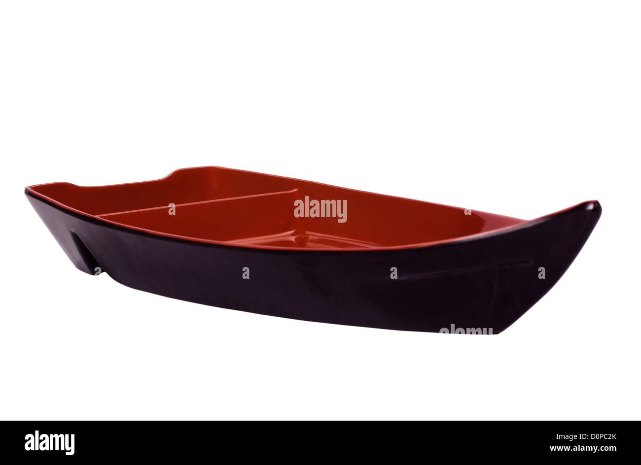 Close-up of a boat shaped tray Stock Photo - Alamy