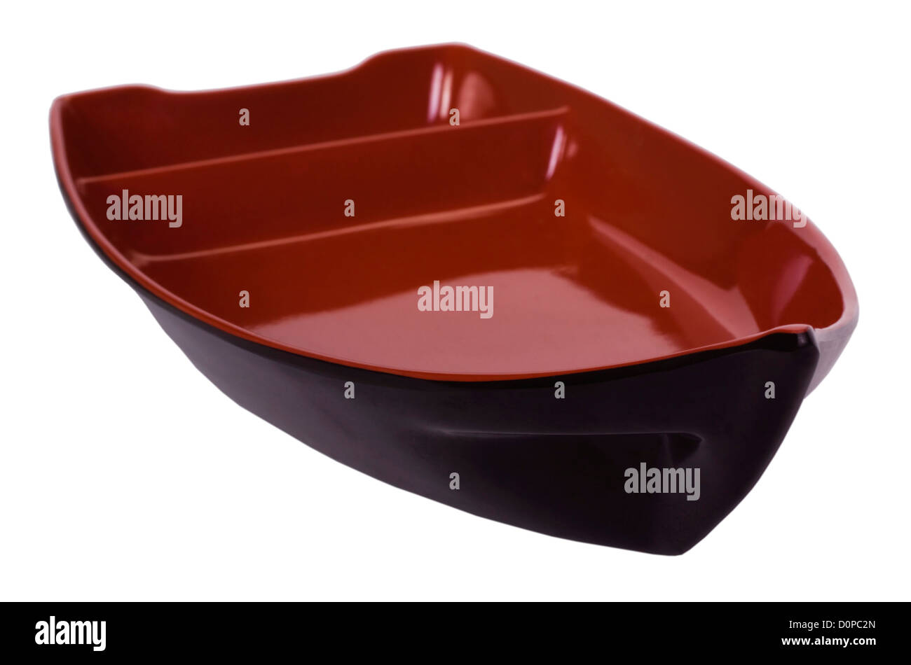 Close-up of a boat shaped tray Stock Photo - Alamy