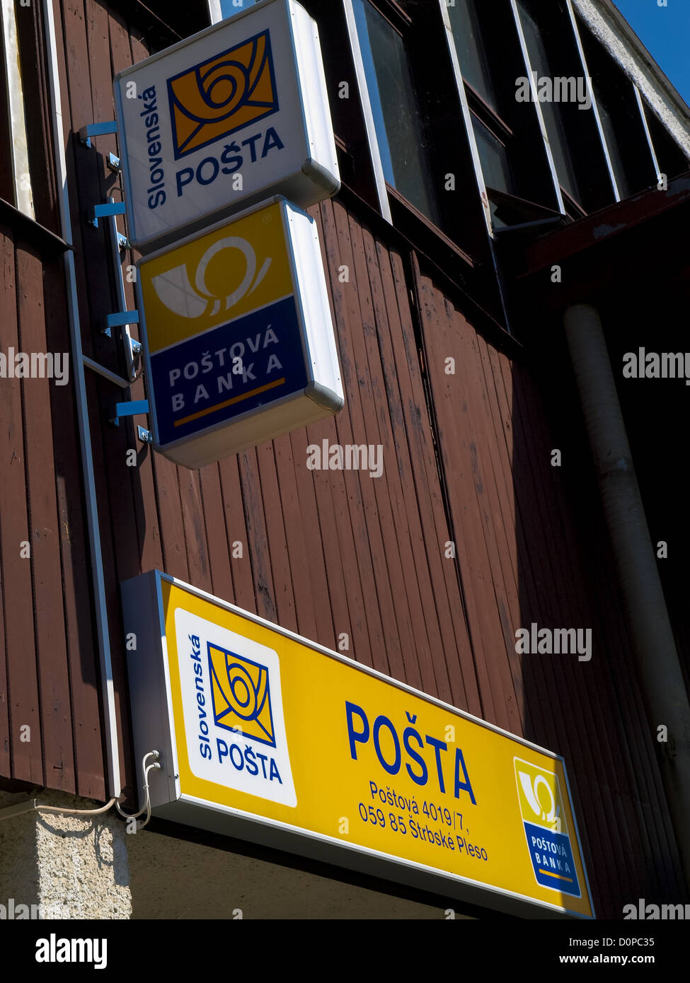 Europe mail posta hi-res stock photography and images - Alamy