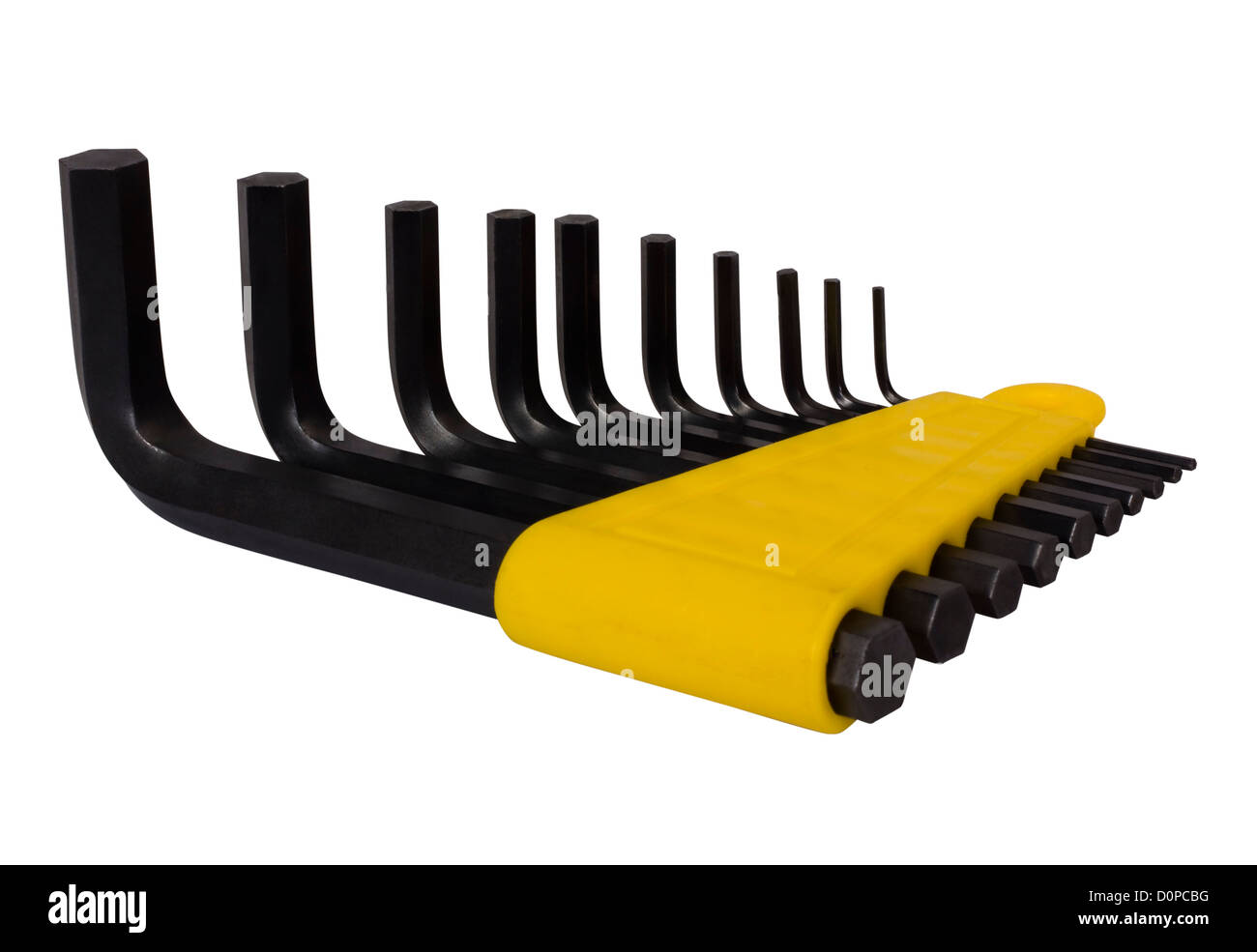 Collection of Allen keys Stock Photo - Alamy