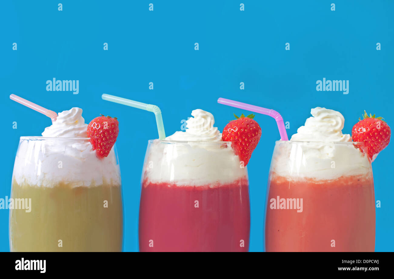 Smoothies milkshake hi-res stock photography and images - Alamy