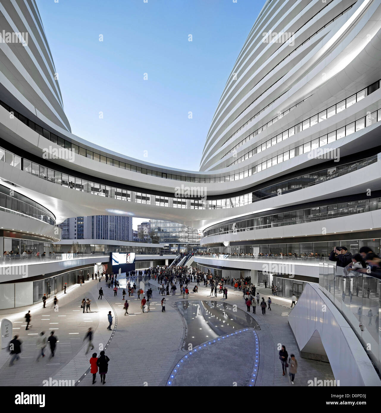 Galaxy Soho, Beijing, China. Architect: Zaha Hadid Architects, 2012 ...