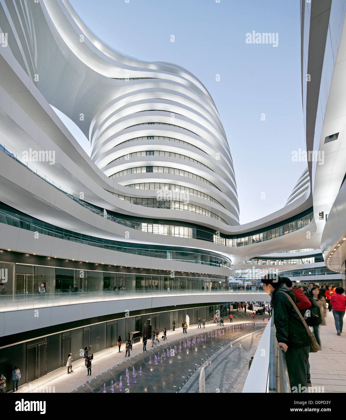 Galaxy Soho, Beijing, China. Architect: Zaha Hadid Architects, 2012 ...
