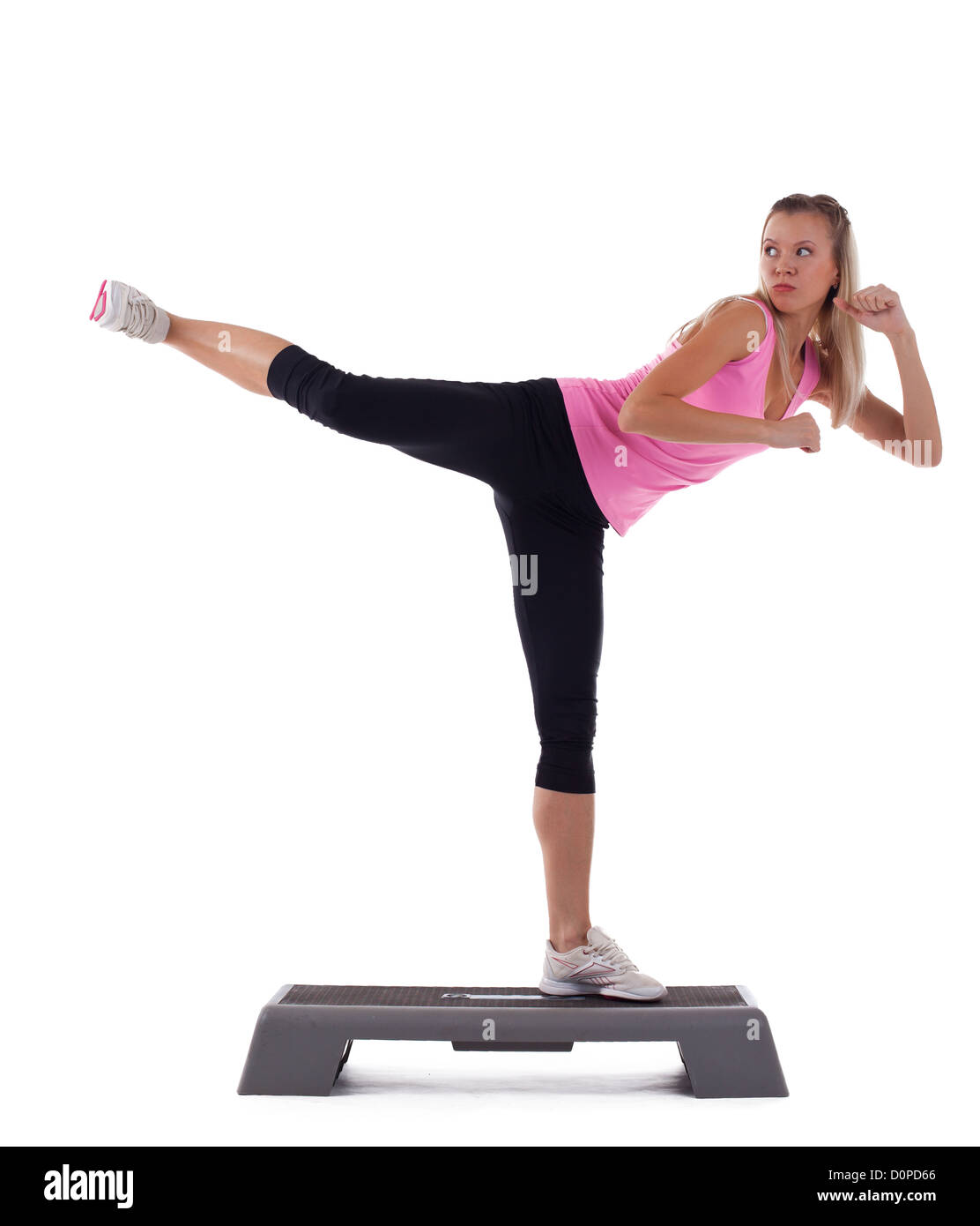 Young woman perfect health Cut Out Stock Images & Pictures - Alamy