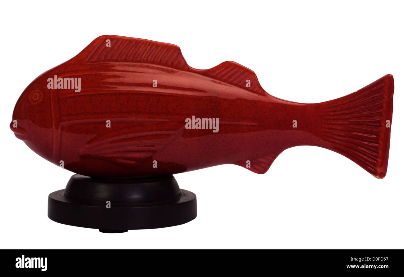 Close-up of a fish shaped showpiece Stock Photo - Alamy