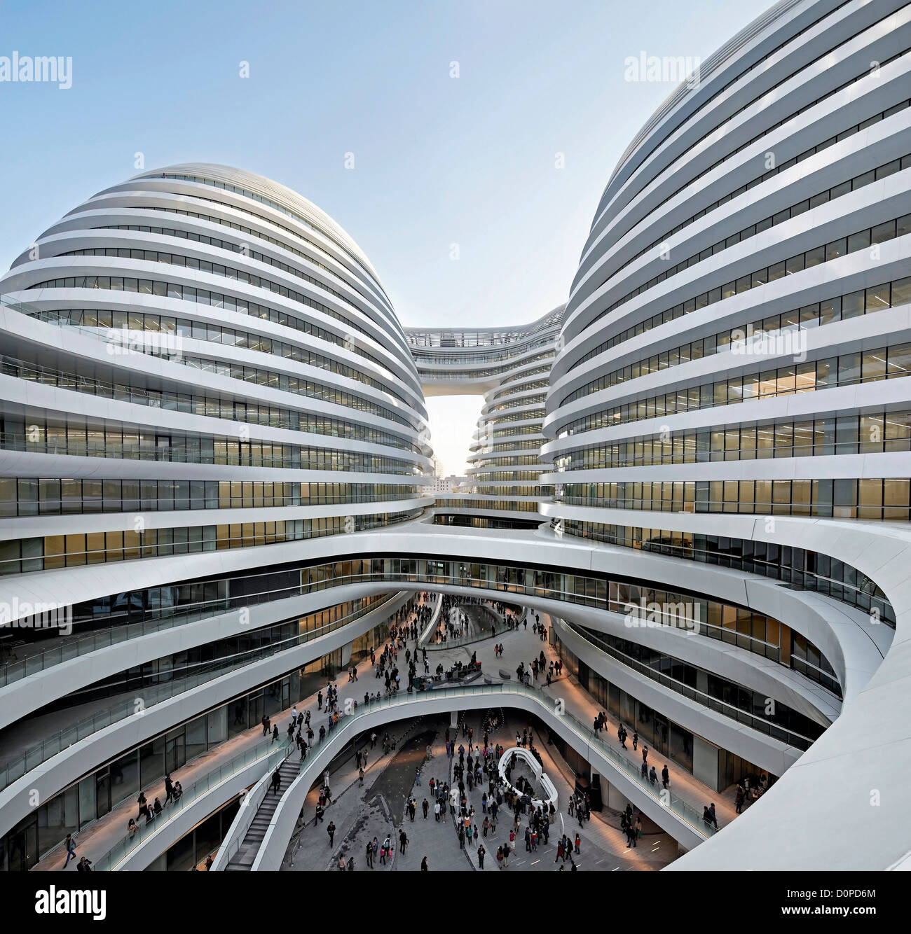 Galaxy Soho, Beijing, China. Architect: Zaha Hadid Architects, 2012 ...