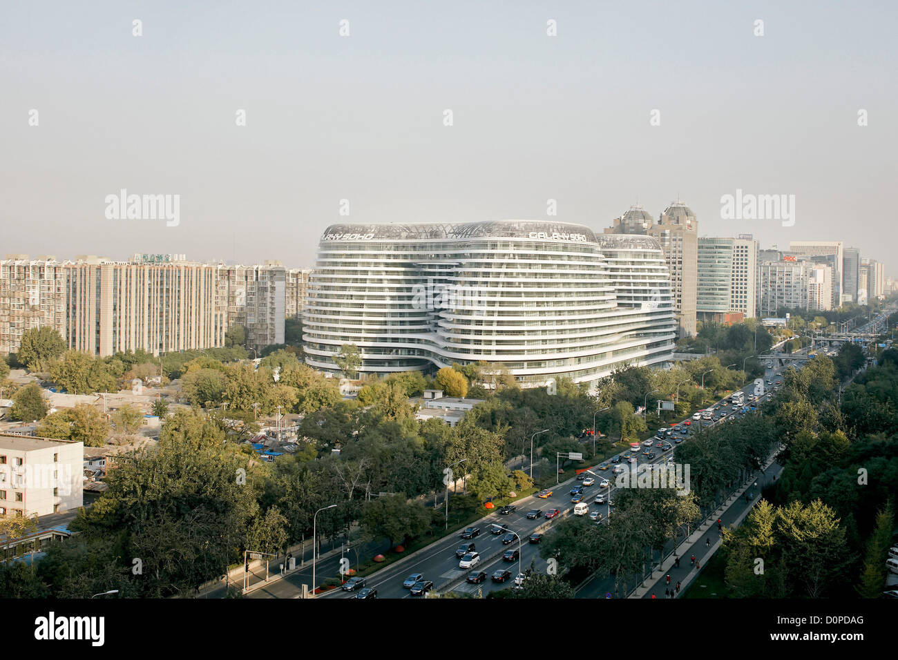 Galaxy Soho, Beijing, China. Architect: Zaha Hadid Architects, 2012 ...