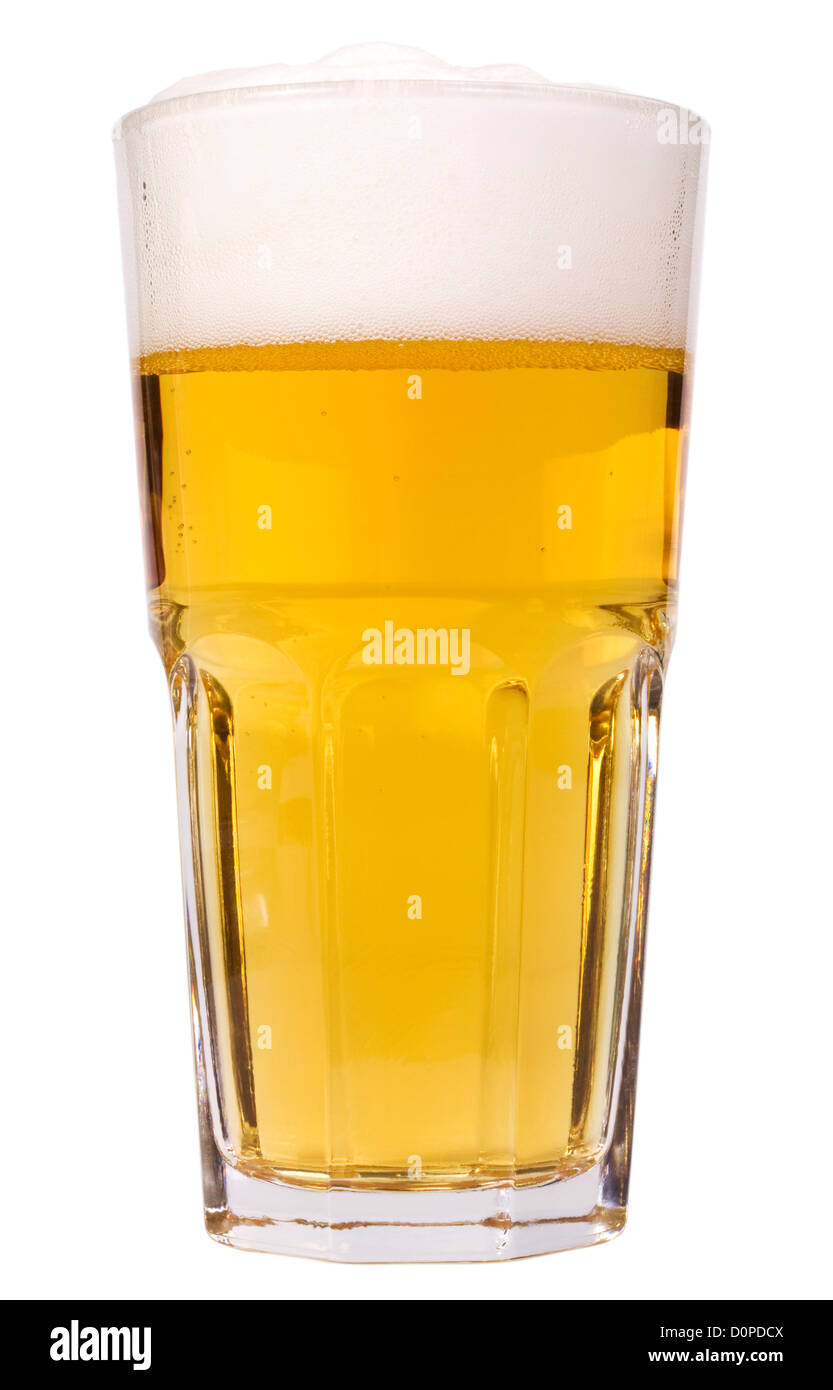Close-up of a glass of beer Stock Photo - Alamy