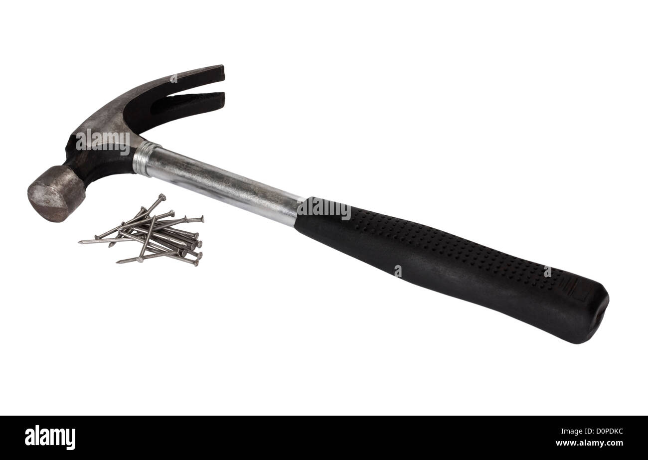 Claw hammer tool color hi-res stock photography and images - Alamy