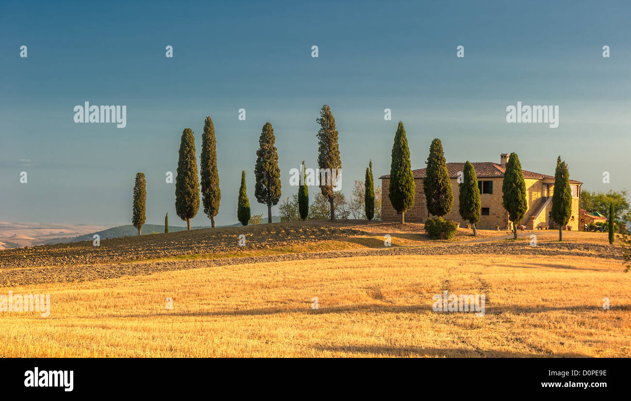 typical tuscan landscape Stock Photo - Alamy